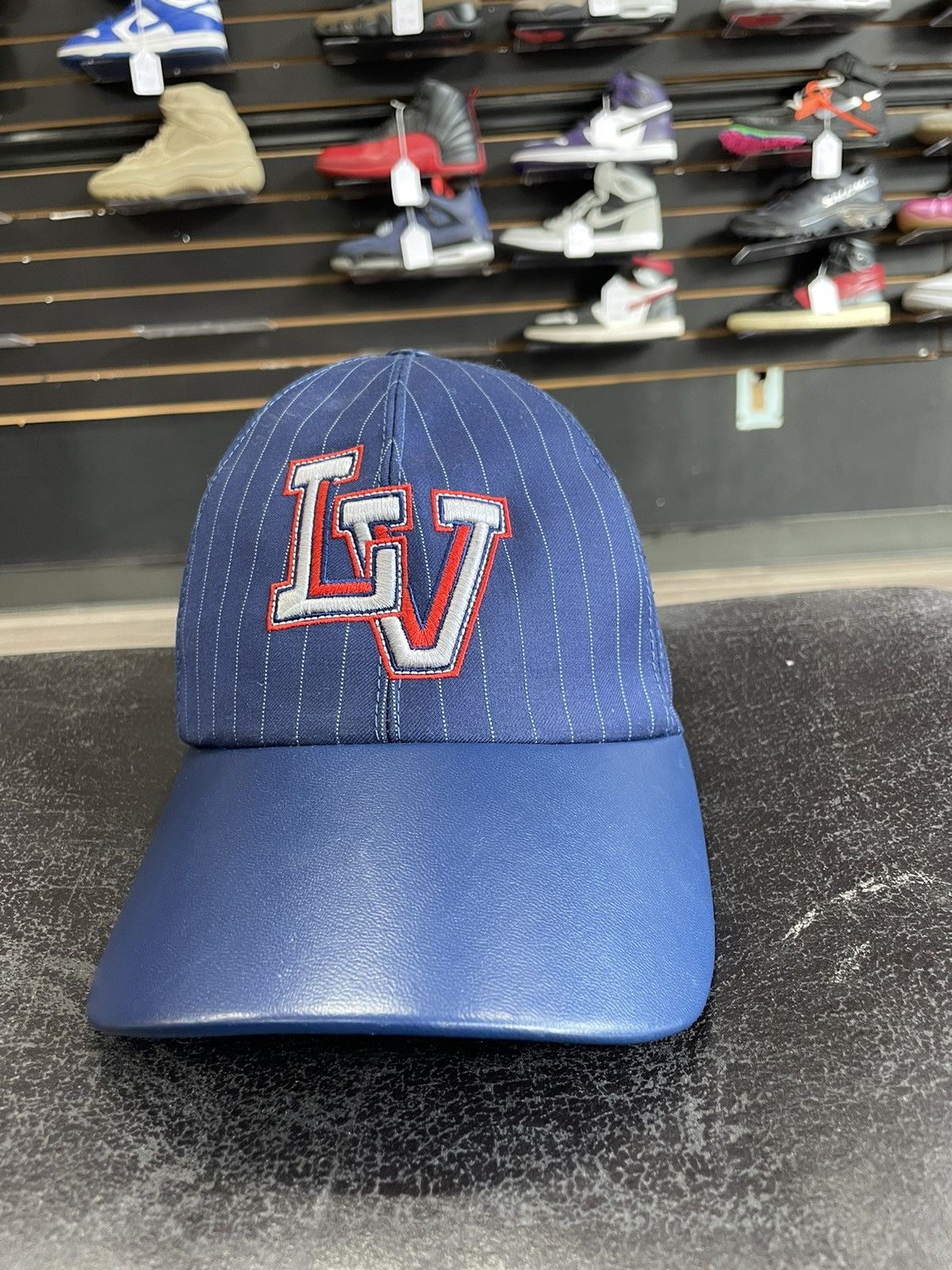 Louis Vuitton Louis Vuitton LV varsity Baseball Cap | Grailed