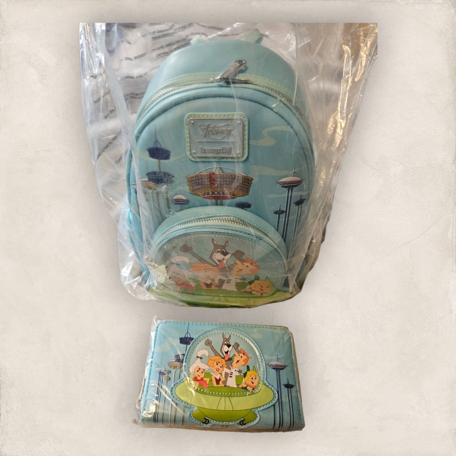 Other Loungefly The Jetsons Spaceship Mini Backpack & Wallet Set | Grailed