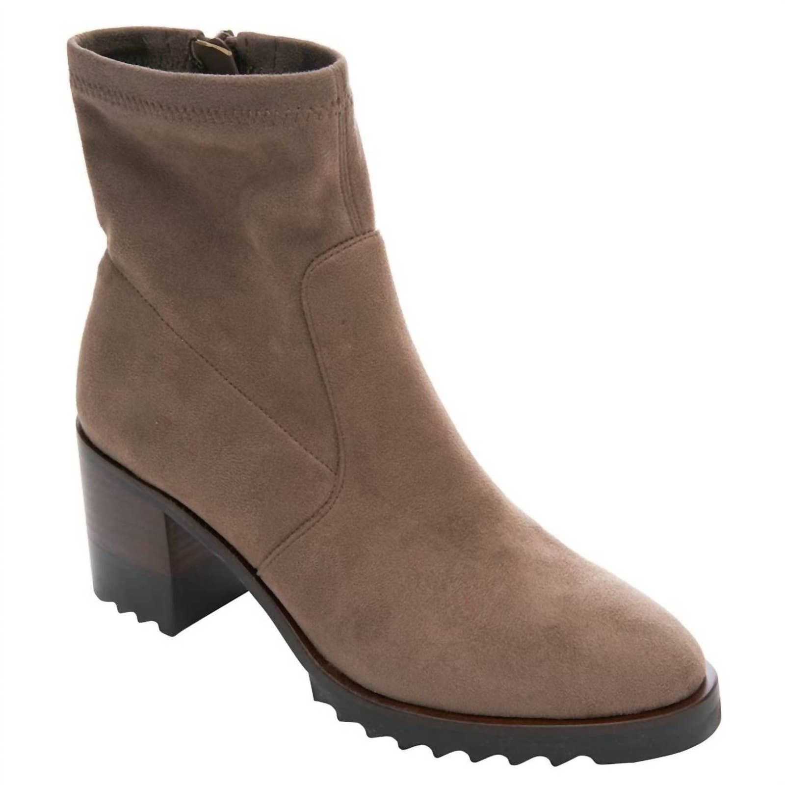Vaneli Women's Hazel Suede Boot In Taupe | Grailed