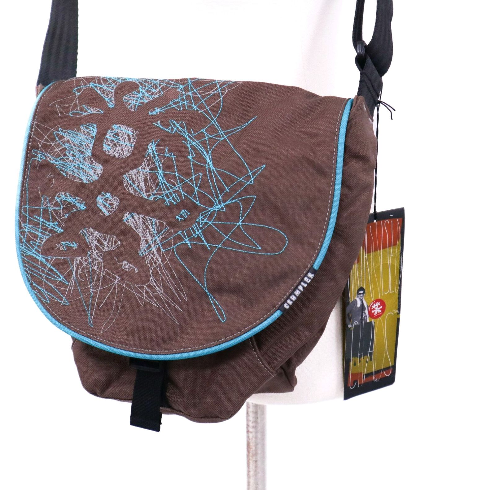 Crumpler Crumpler Messenger Bag The Weekend Ritz NEW Crossbody Brown ...