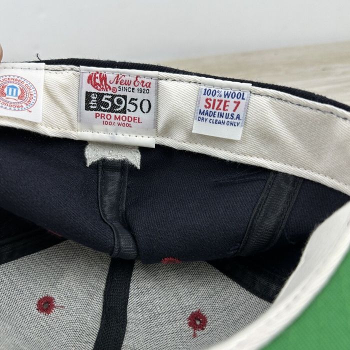 New Era Arizona Wildcats 7 Hat NCAA New Era 59FIFTY Black Red 7 Fit ...