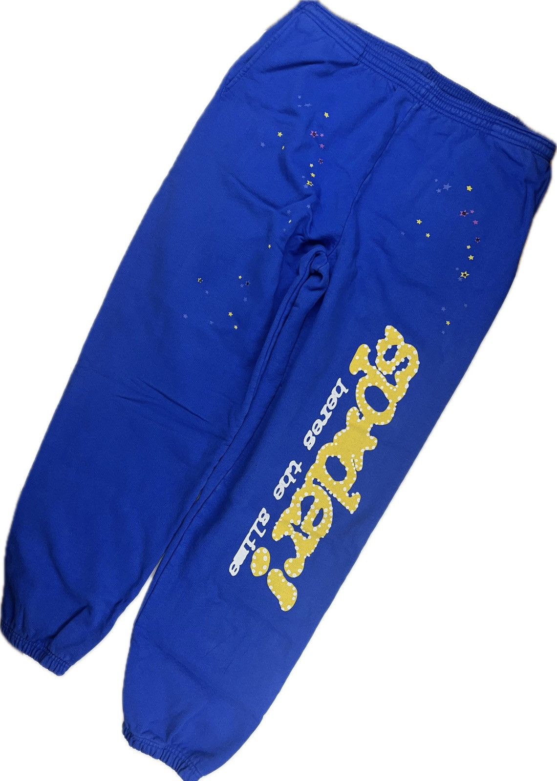 Spider Worldwide Sp5der TC Blue Sweatpants | Grailed