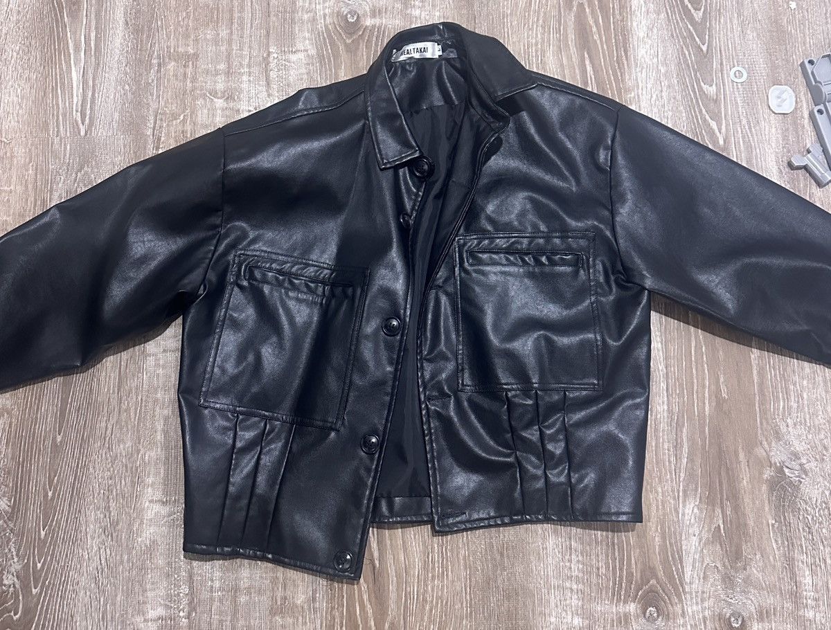 Avant Garde × Japanese Brand Black Japanese Leather Jacket | Grailed