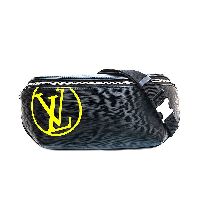 Louis Vuitton Louis Vuitton LV Circle Epi Bum Bag Body Black | Grailed