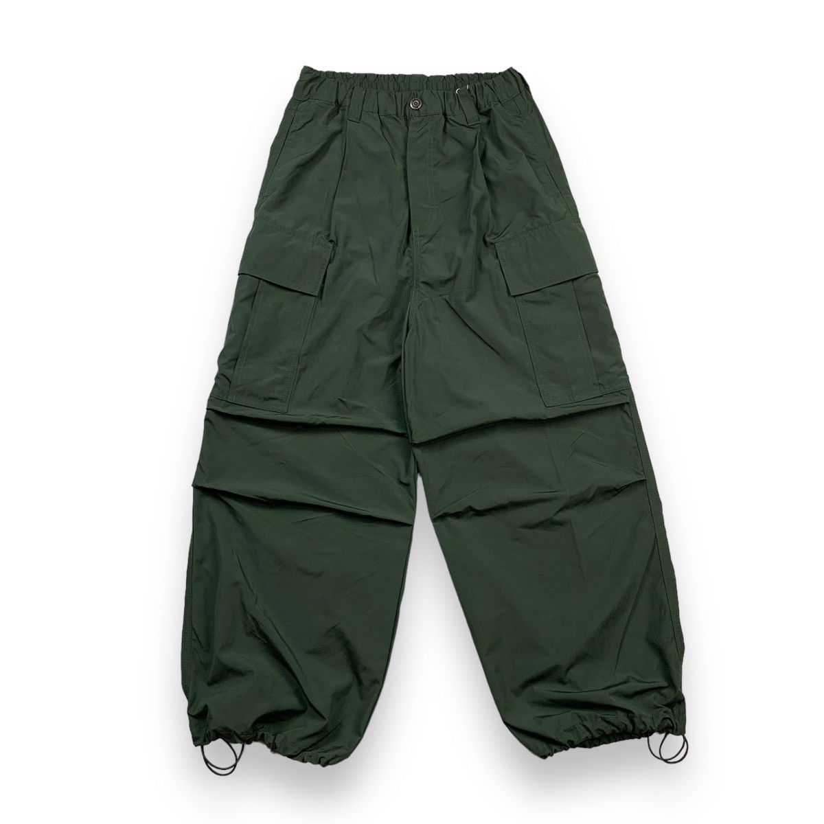 Japanese Brand Y2k Java parachute cargo wide balloon pants | Grailed