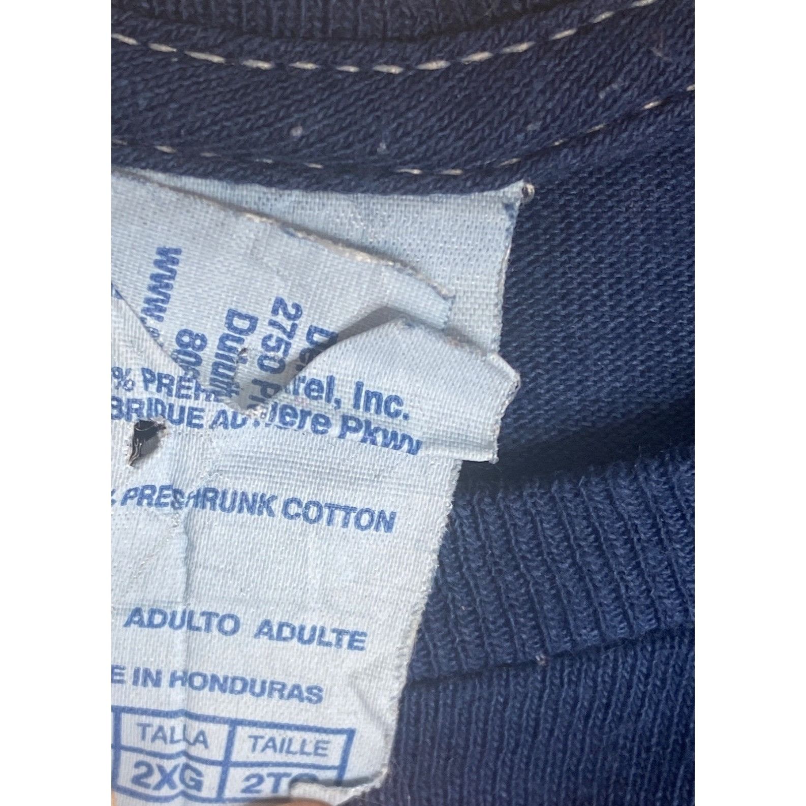 Vintage DELTA FLORA BAMA MEN'S COTTON NAVY TIE DYE BLUE LS SWAG TEE ...