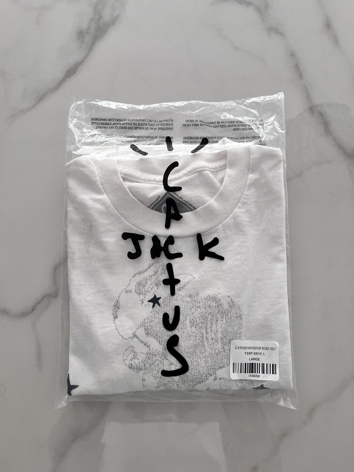 Travis Scott Travis Scott Cactus Jack x Sp5der Tshirt | Grailed
