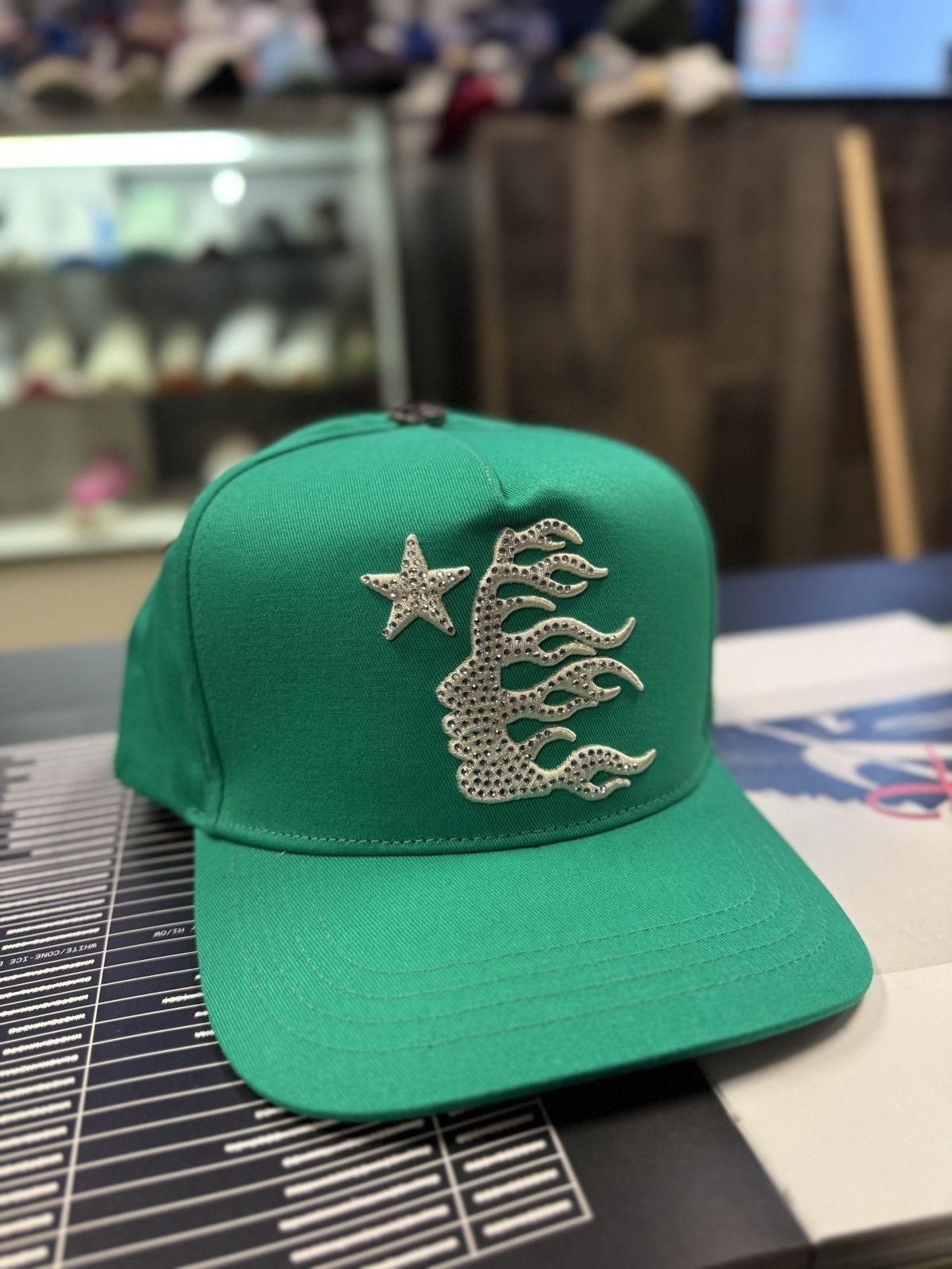 HELLSTAR Hellstar Adjustable SnapBack Hat Stones Logo (NEW) | Grailed