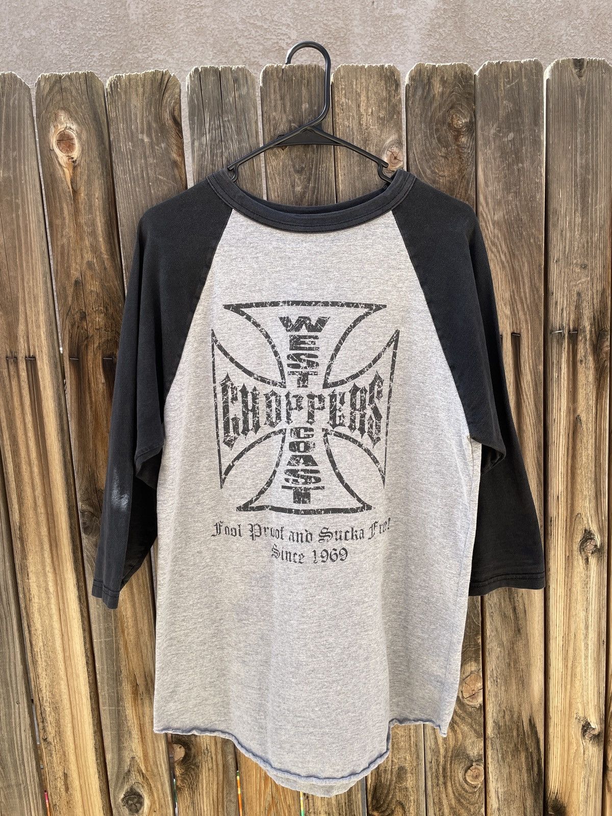 Choppers × Streetwear × Vintage West Coast Choppers baseball shirt ...