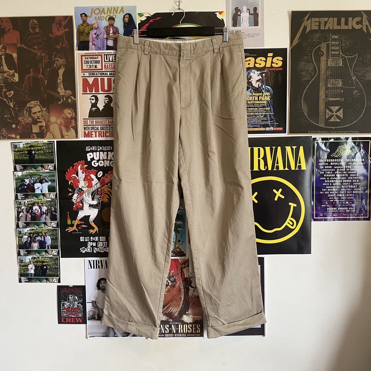 Vintage Vintage Dockers Stain Defender Baggy Chino Pants | Grailed