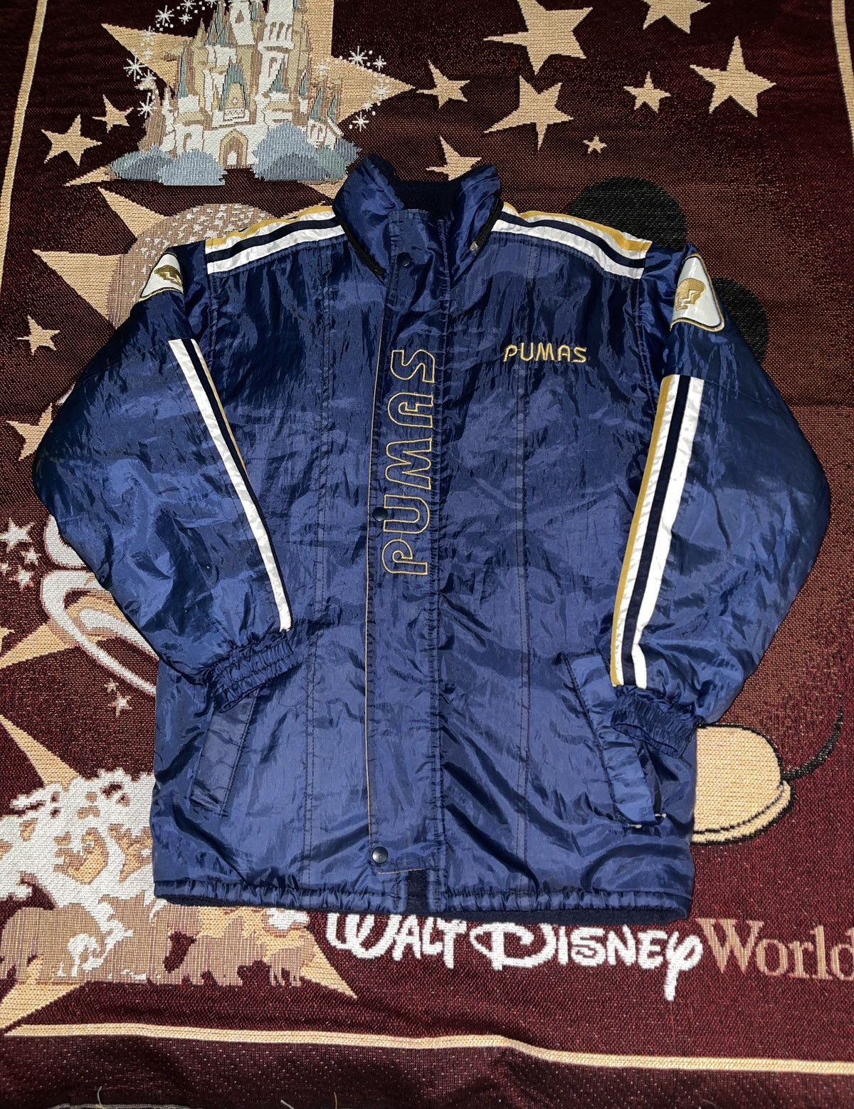 Fifa World Cup Pumas Unam Football Reversible Puffer Fleece Jacket ...