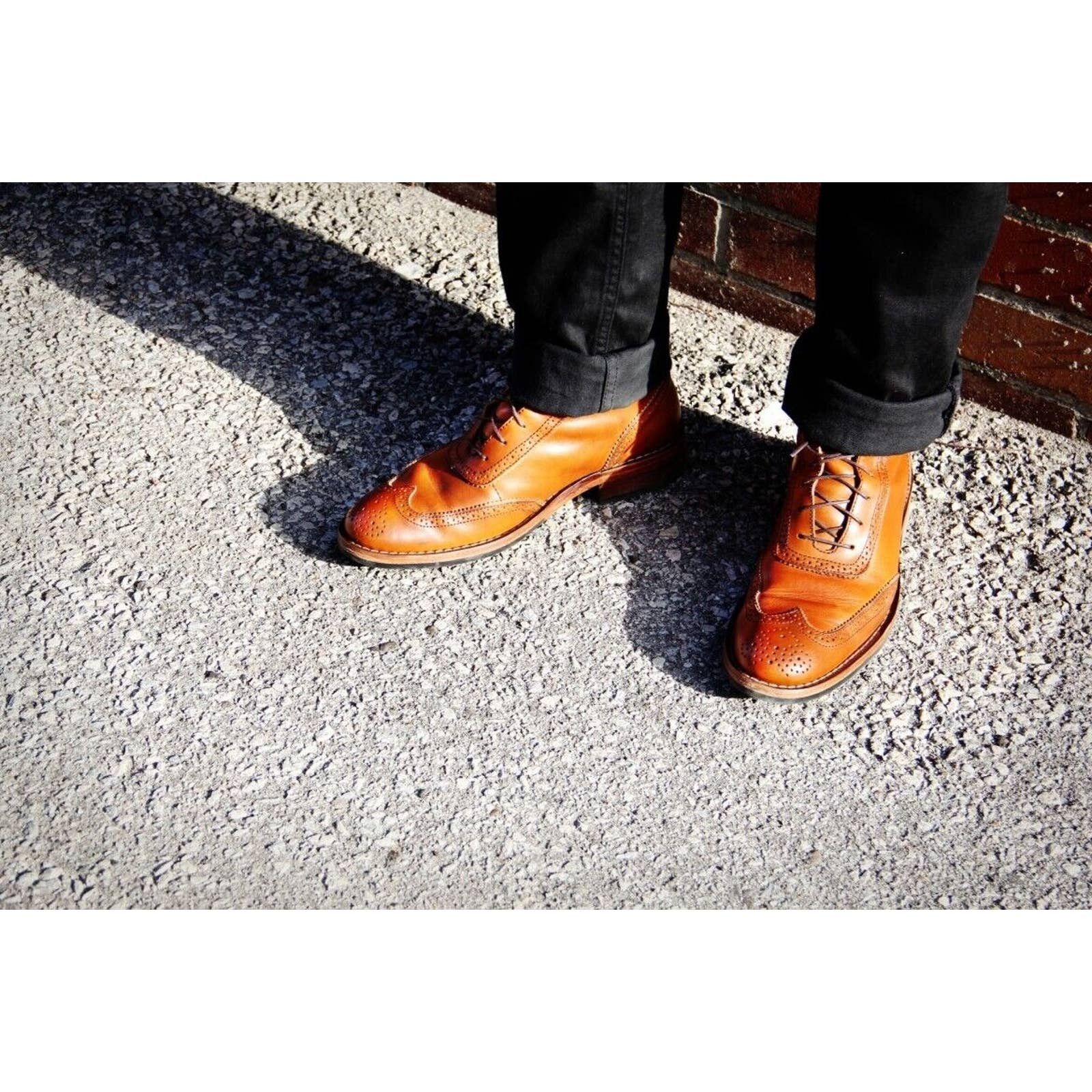 Wolverine Wolverine 1000 Mile Rockford Brown Cap Toe Lace-Men's 11 D ...