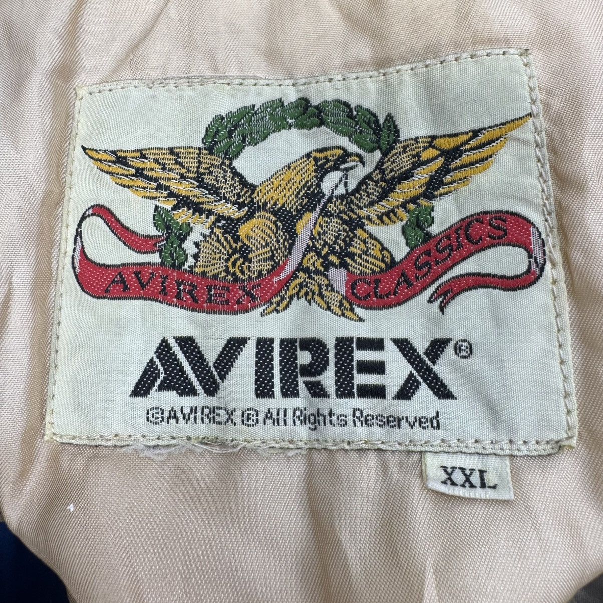 Avirex AVIREX vintage leather jacket motorcycle | Grailed