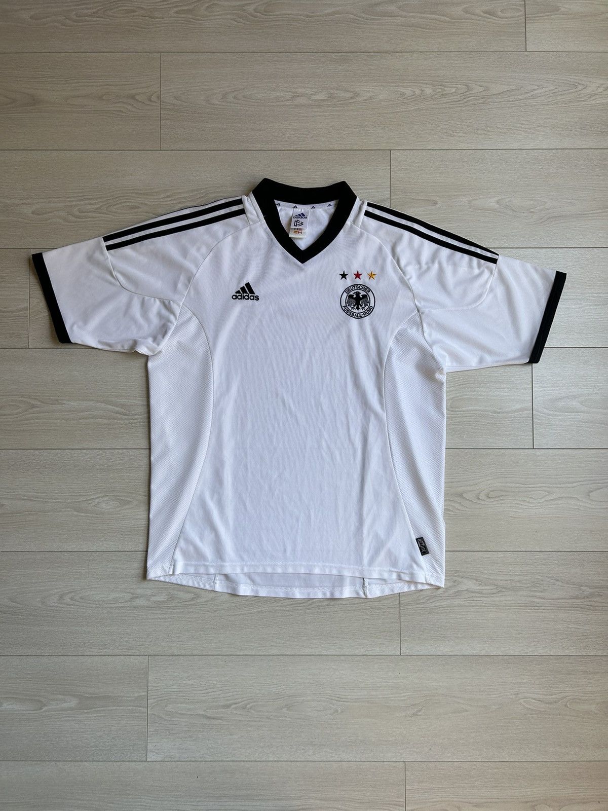 Adidas × Soccer Jersey × Vintage Germany 2002 home kit jersey | Grailed