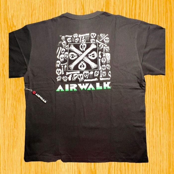 Airwalk AIRWALK Skull & Bones Embroidered Logo HipHop Designer Stree ...