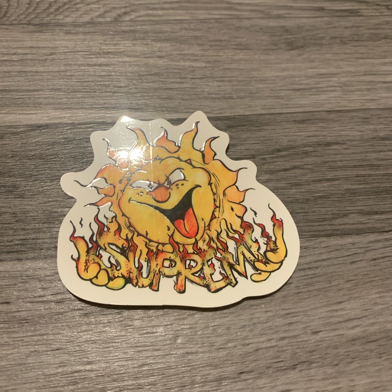 Supreme Supreme Sun Sticker | Grailed