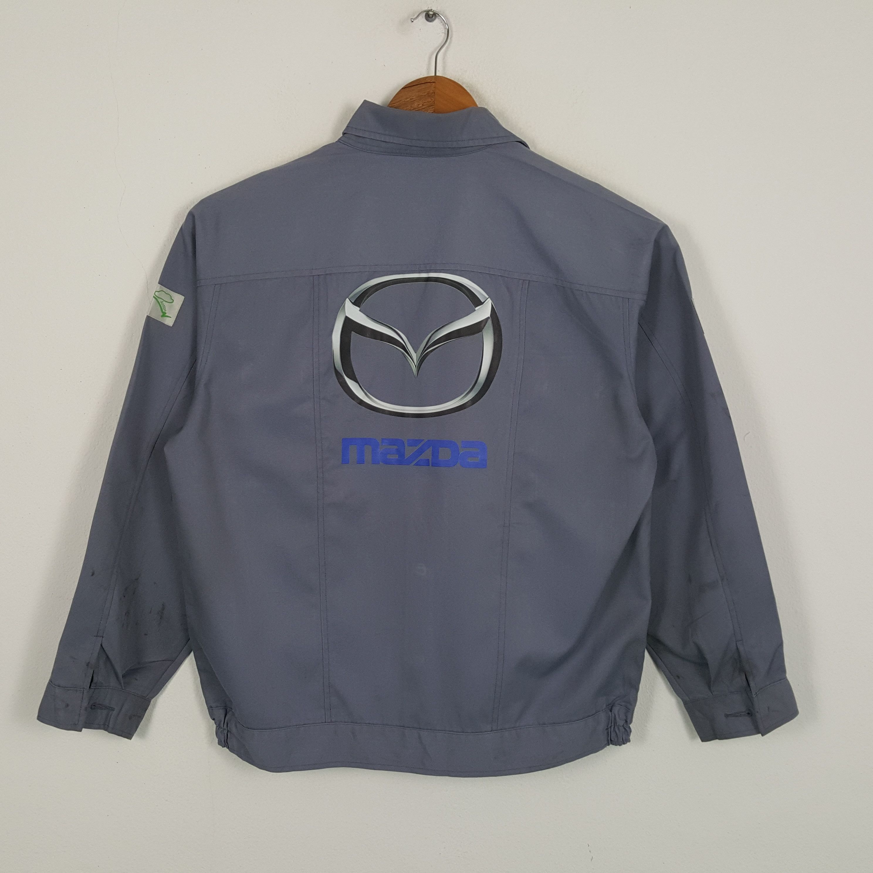 Vintage Vintage MAZDA Japanese Motorsports Brand Crew Custom Jacket ...