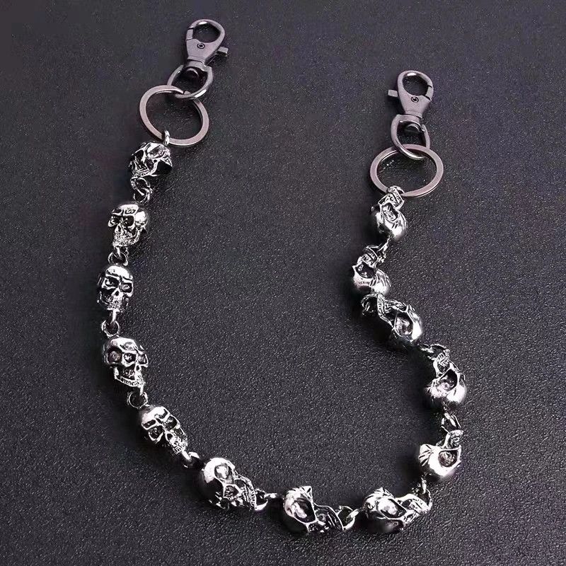 Skulls Skeleton Skull Jean Chain | Grailed