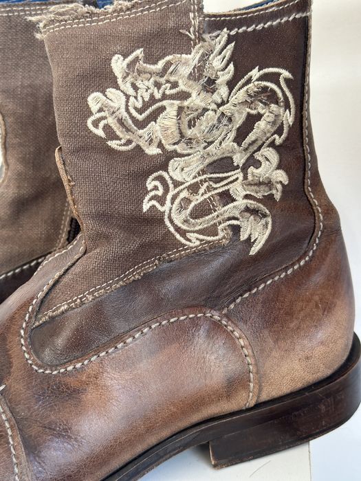 Mark Nason Mark Nason Kodis Dragon Rock Lives boots 7 made in Italy ...