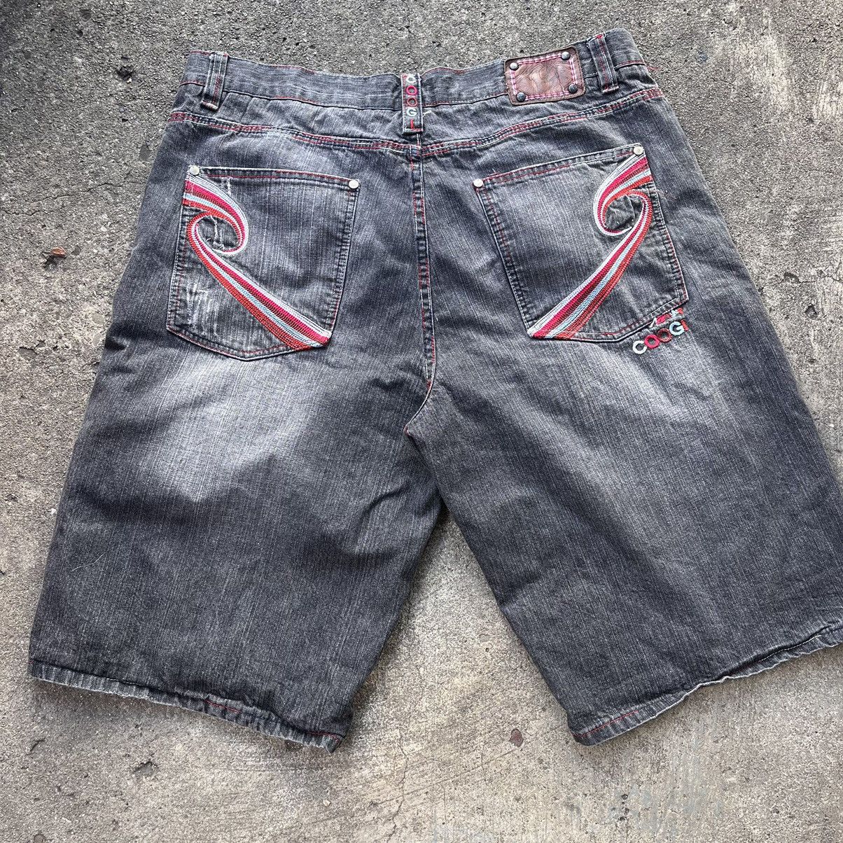 Coogi × Jnco × Vintage Crazy Baggy Coogi Y2K JNCO Rave Style Jorts ...