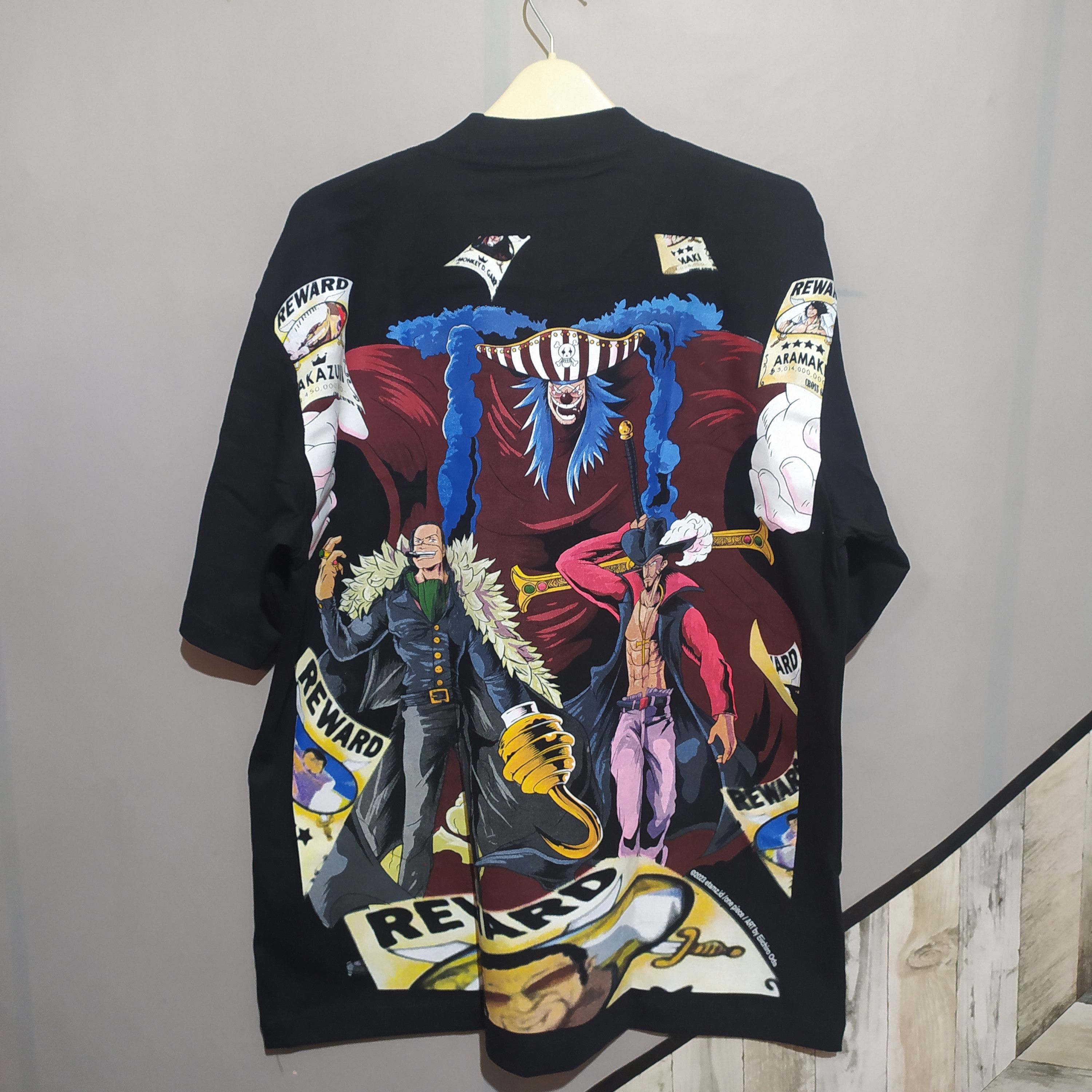Anime × One Piece 🔥Rare🔥ONE PIECE x Four Emperor Yonkou BUGGY Sama Tee ...