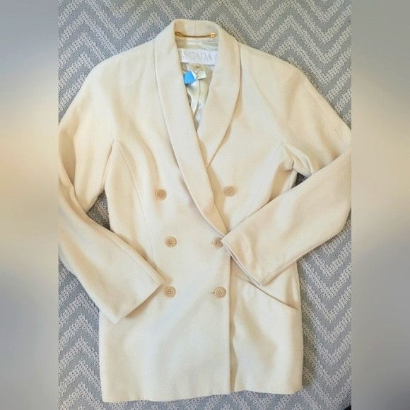 Escada Original 80's Escada Cashmere Coat - Great condition | Grailed