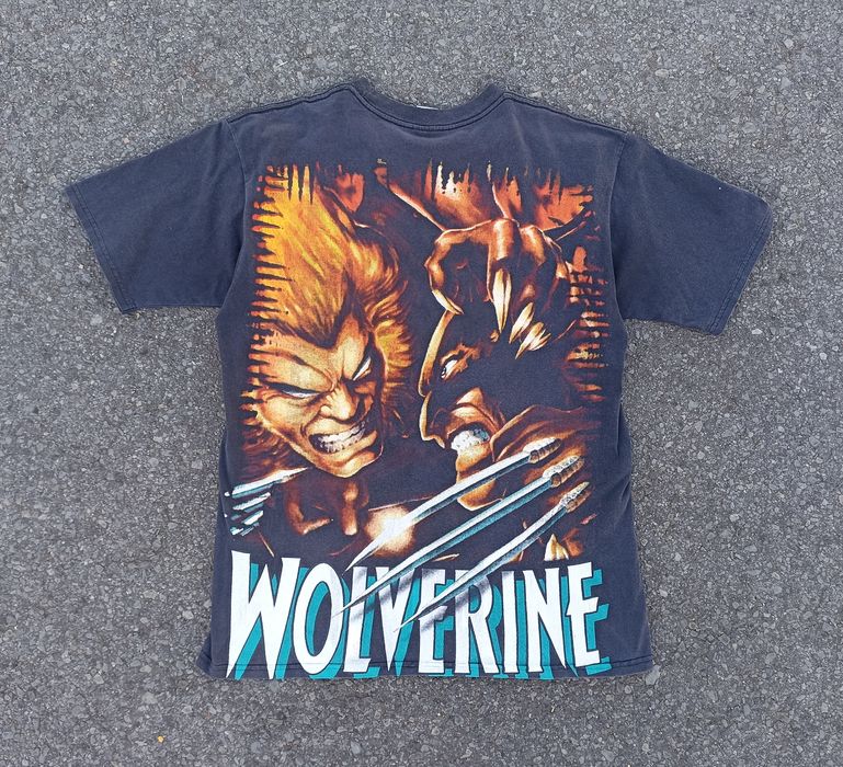 Vintage Vintage Resurreccion WOLVERINE VS SABERTOOTH bootleg mexa | Grailed