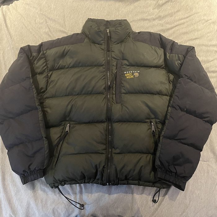 Mountain Hardwear Mountain hardwear sub zero green 650 down fill puffer ...