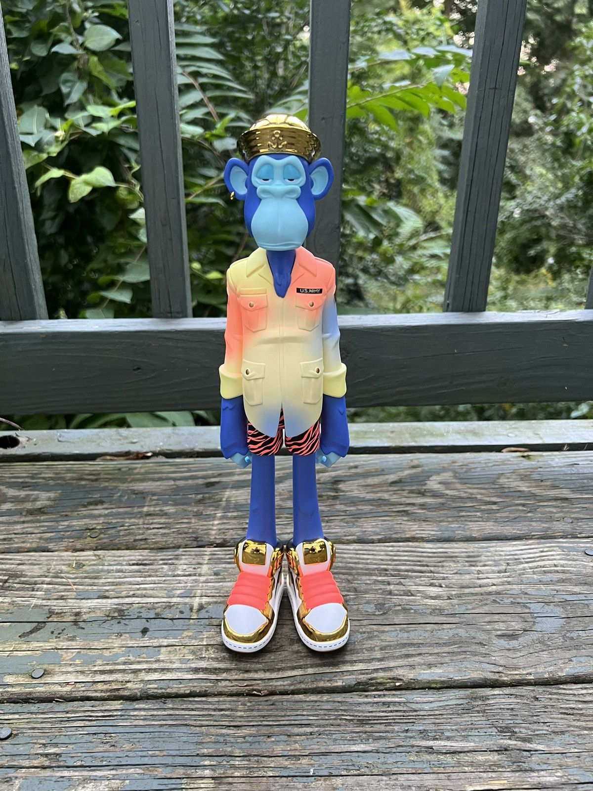 Other NEW Bored Ape Yacht Club Superplastic Skipper Figurine Blue | Grailed