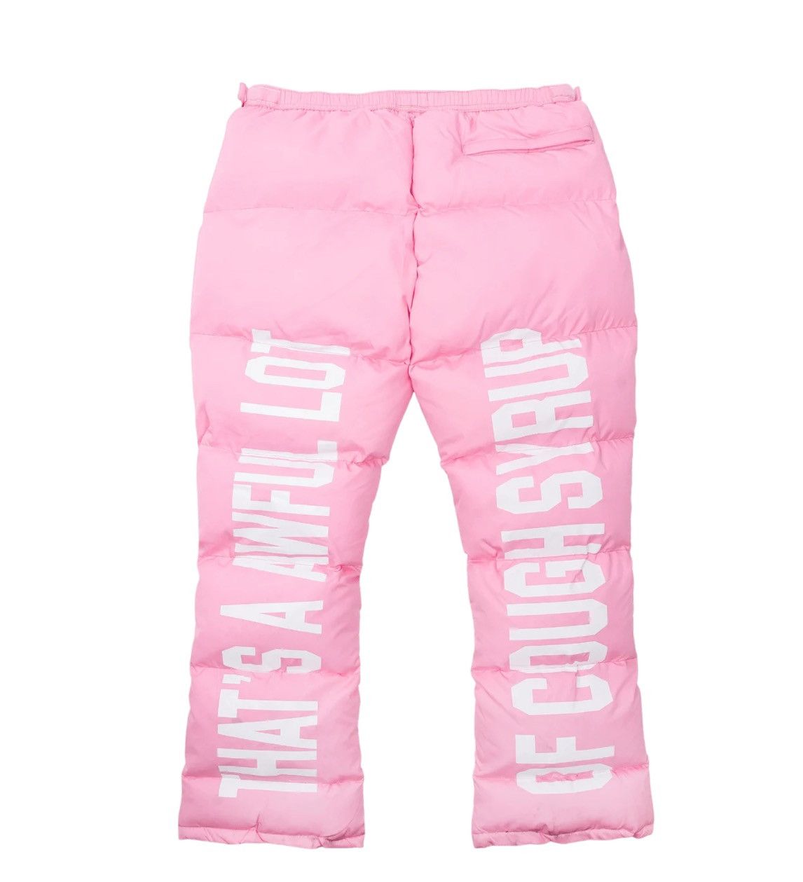 Other Awful Lot Of Cough Syrup Puffer Pants - $300 Retail! | Grailed