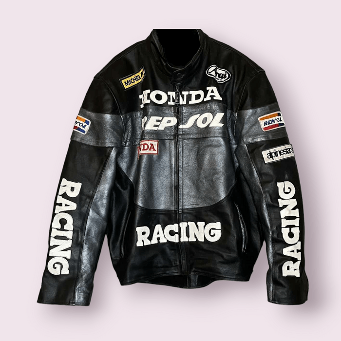 Honda Honda Repsol Racing Vintage Leather Jacket | Grailed