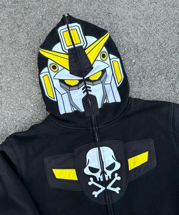 Vintage Anime zip up hoodie | Grailed