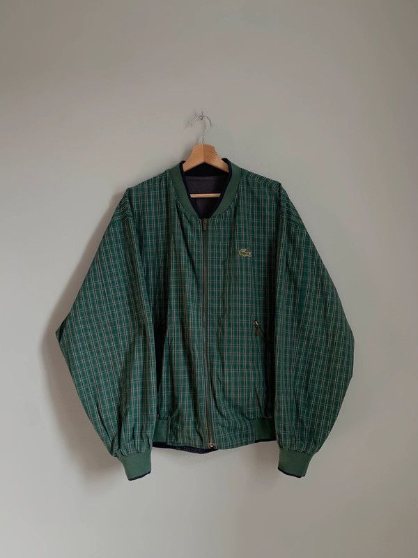 Lacoste Lacoste Reversible Vintage Jacket Zip Logo Retro 90s | Grailed