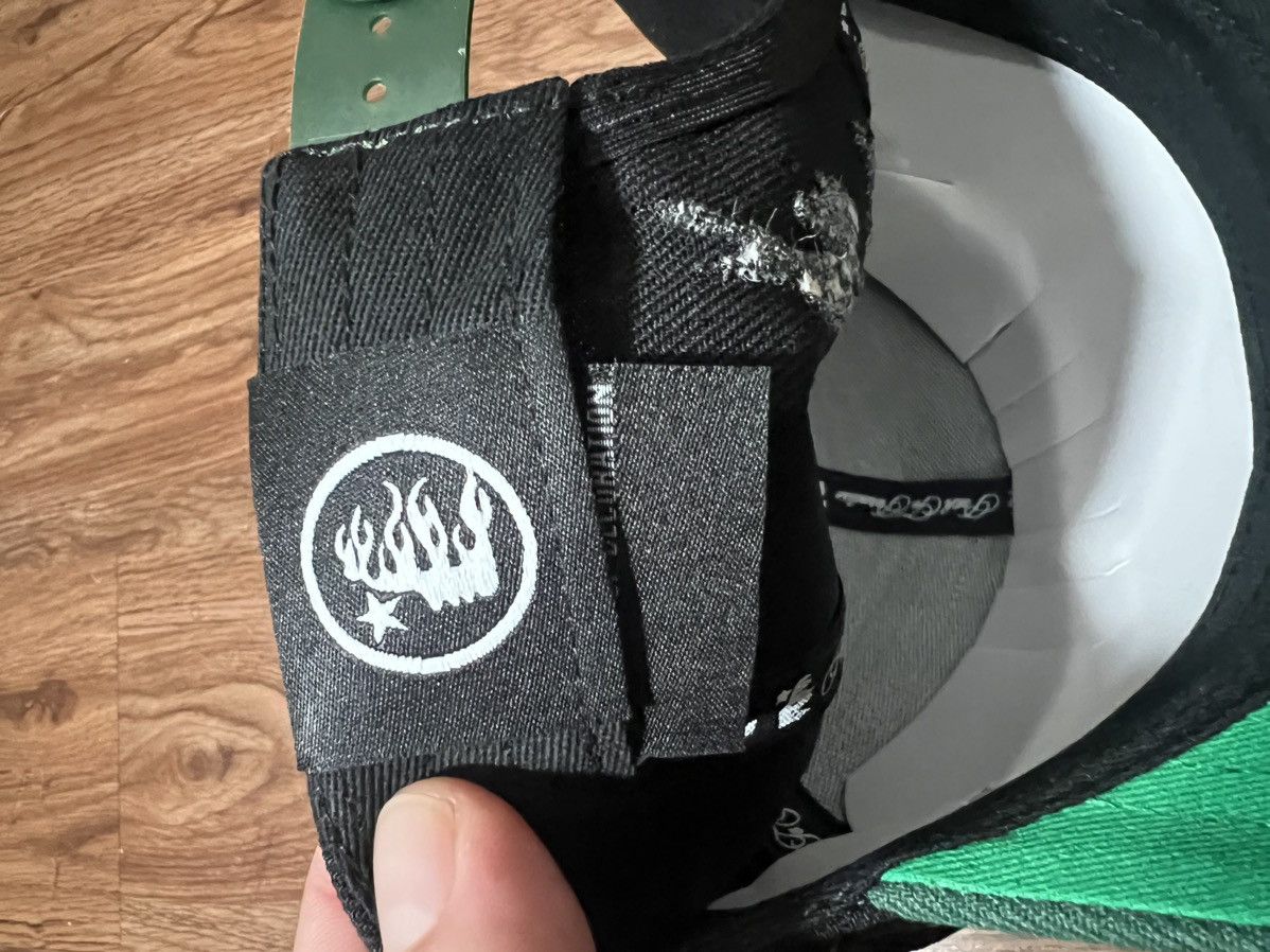 Designer Hellstar shark teeth snapback | Grailed