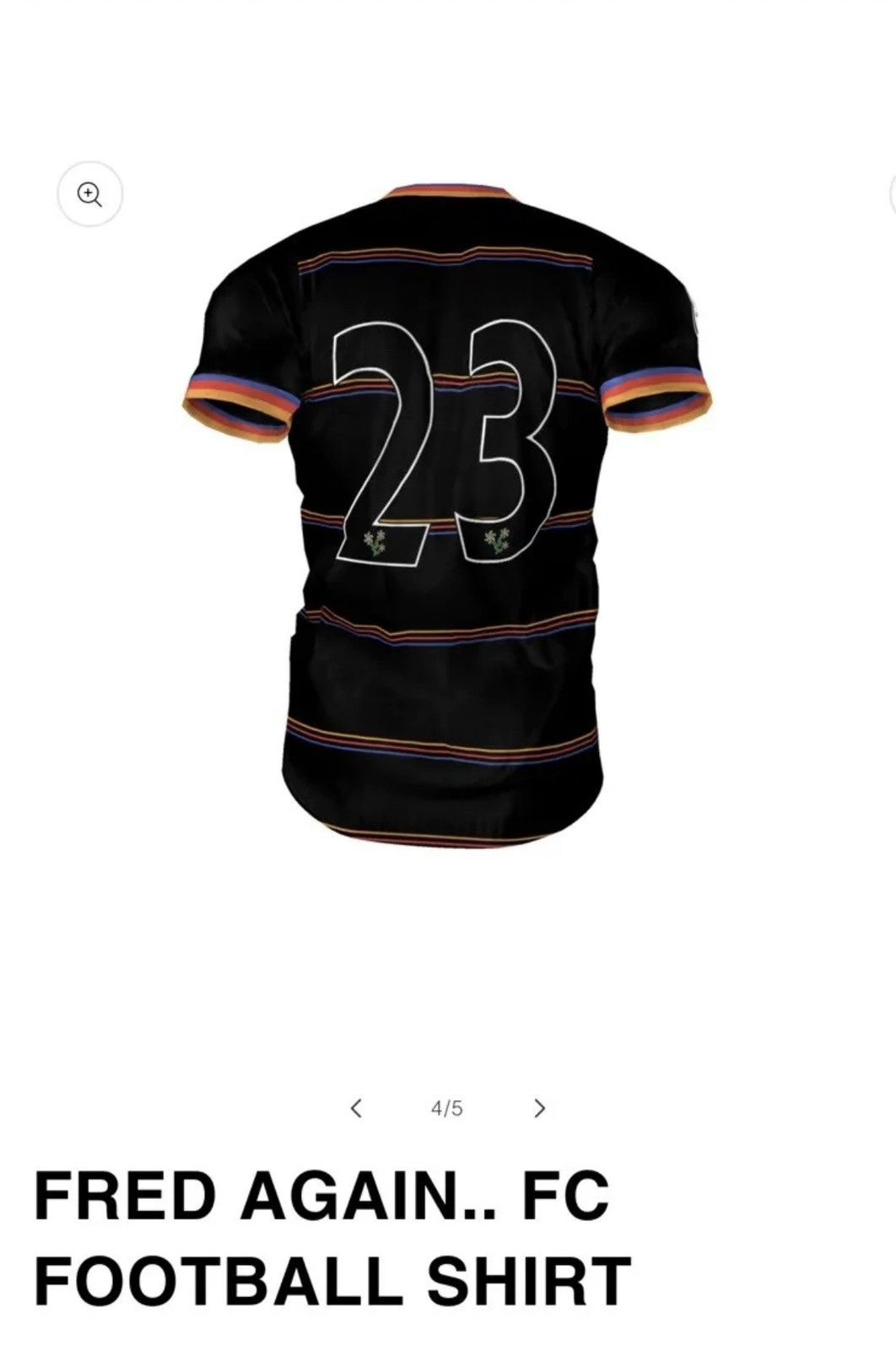 Soccer Jersey Fred Again Glastonbury 2023 Football Jersey t shirt (XL ...