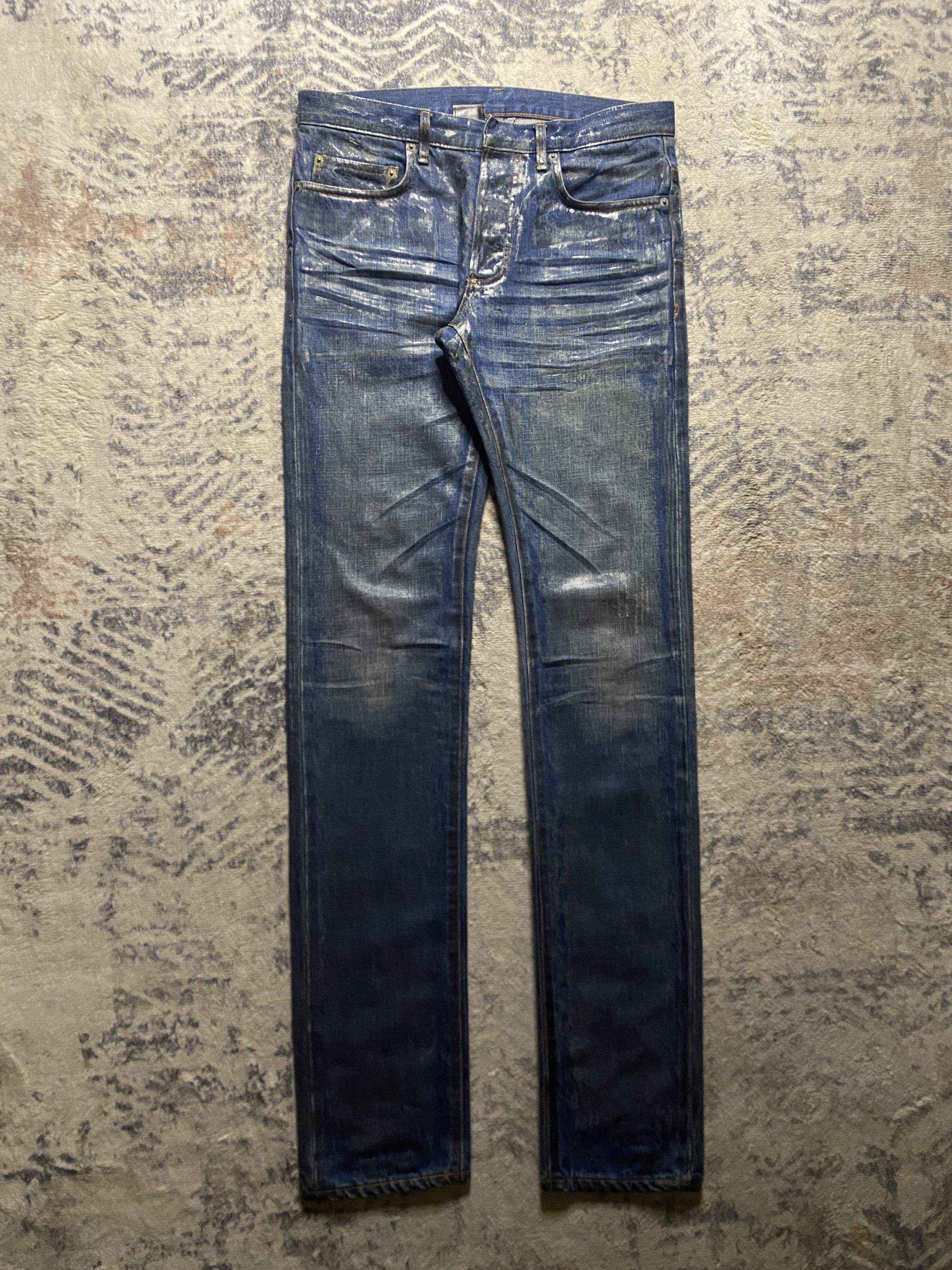 Dior [sold] Dior AW06 “Luster” Hedi Slimane Denim | Grailed