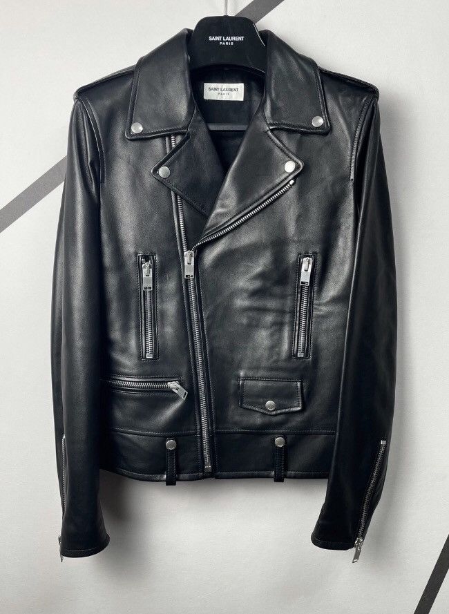 Saint Laurent Paris × Yves Saint Laurent Saint Laurent L01 leather ...