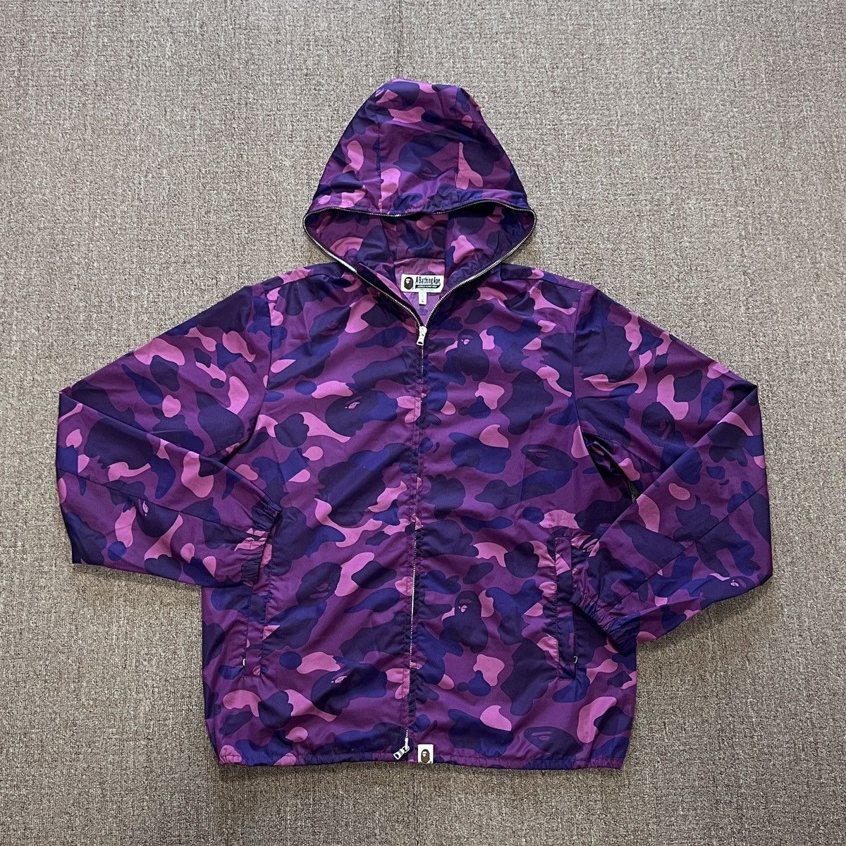 Bape Bape Purple Camo Light Jackets | Grailed
