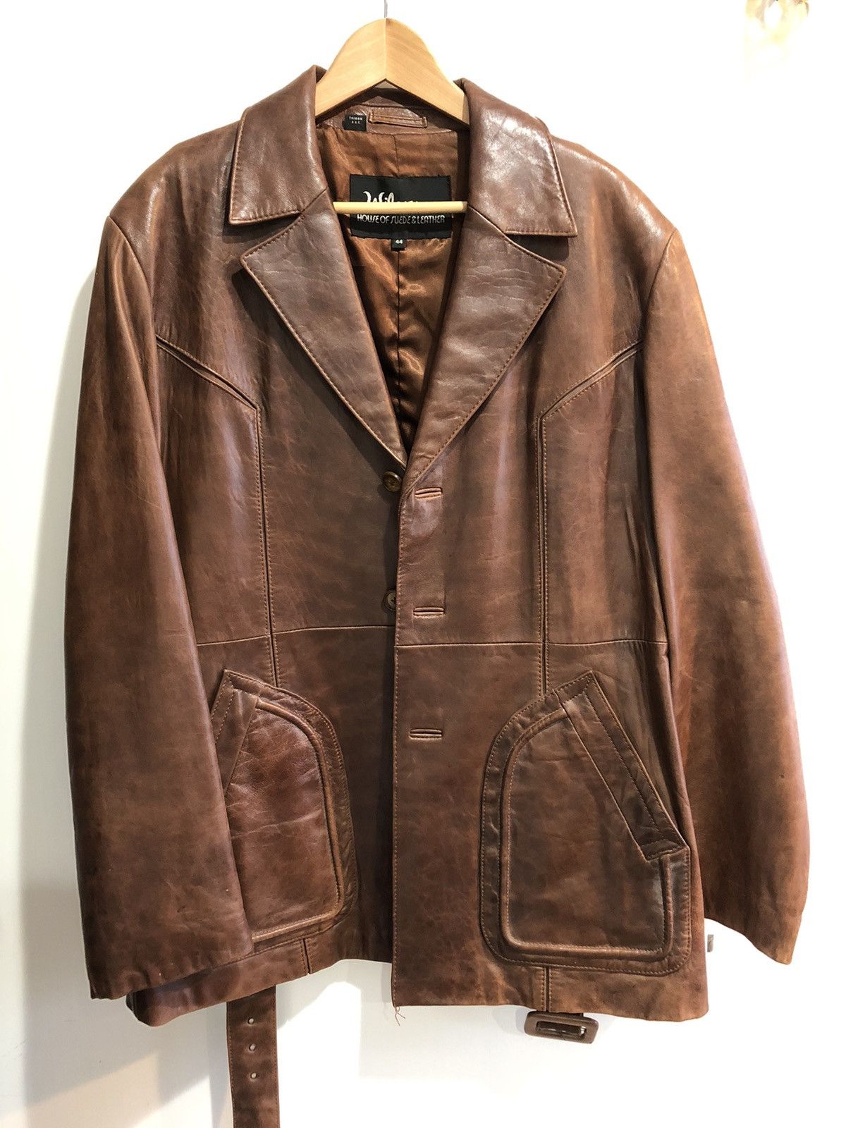 Vintage × Wilsons Leather Wilson's Suede & Leather Vintage Leather ...