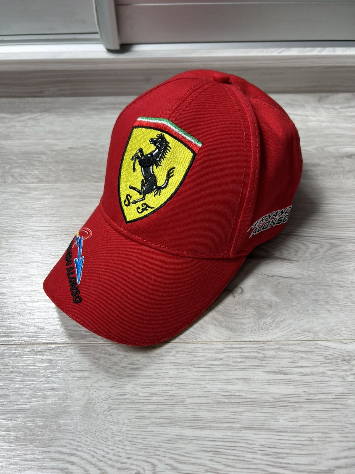 Ferrari Ferrari Fernando Alonso Cap Embroidered Logo Oficial Product ...