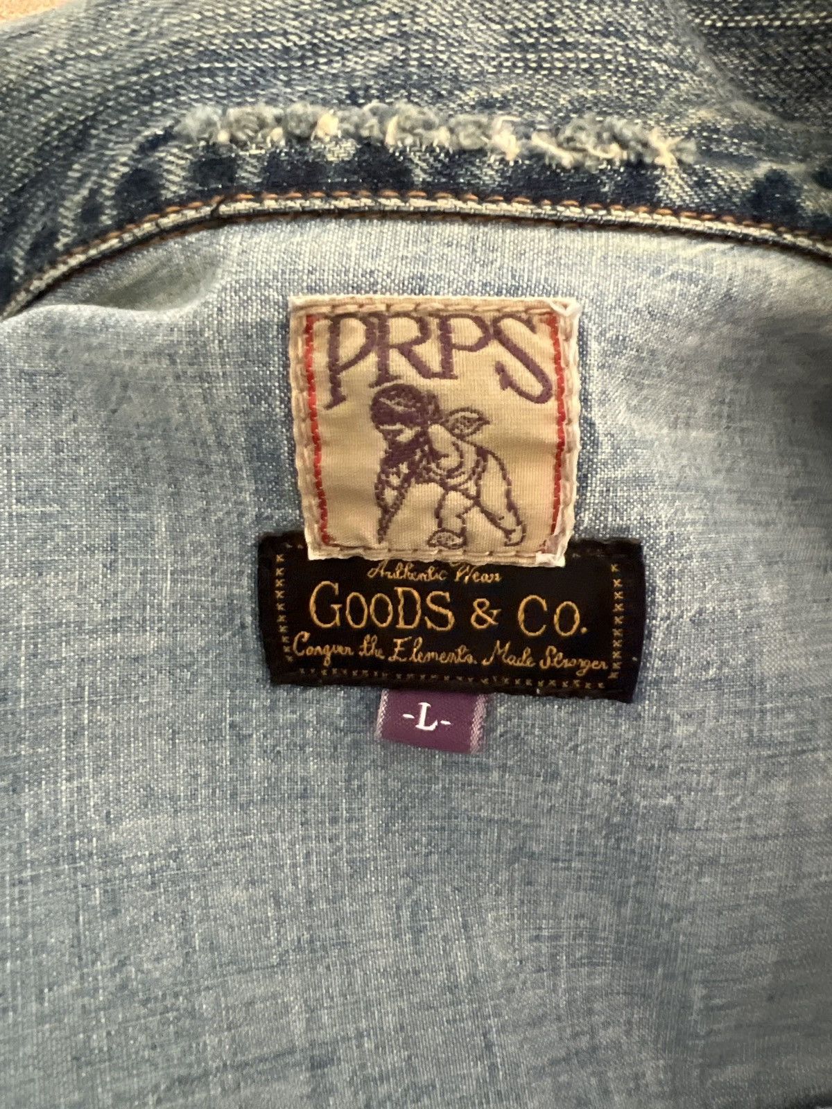 Prps PRPS faded denim Jacket | Grailed
