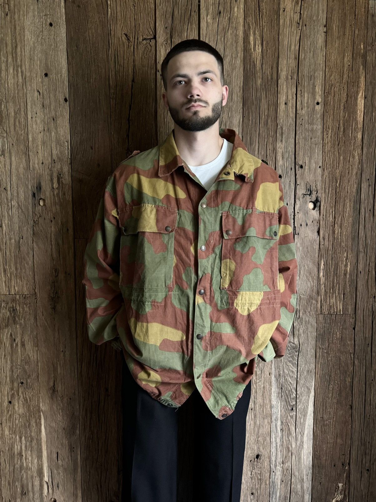 Vintage 1960s Italian Army San Marco M29 Paratrooper Camo Jacket | Grailed