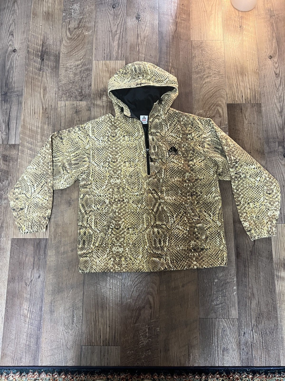 Nike ACG × Supreme Nike ACG Supreme Snakeskin denim jacket | Grailed