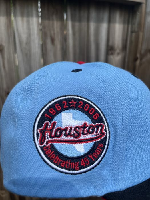New Era 7 5/8 - Houston Astros Travis Scott Blue Hat AllTheRight | Grailed