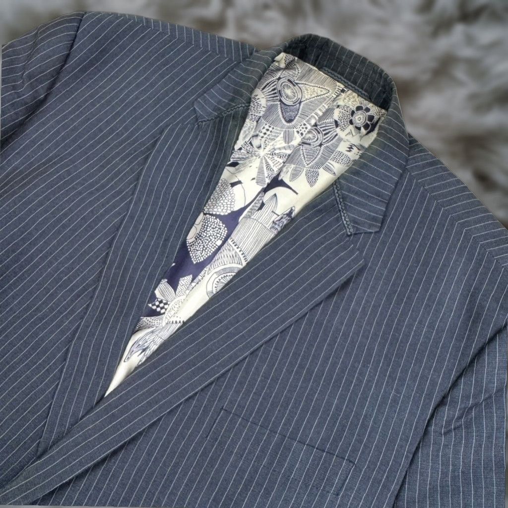 Robert Graham Robert Graham Luxury Linen Blend Men's Classic Railroad ...