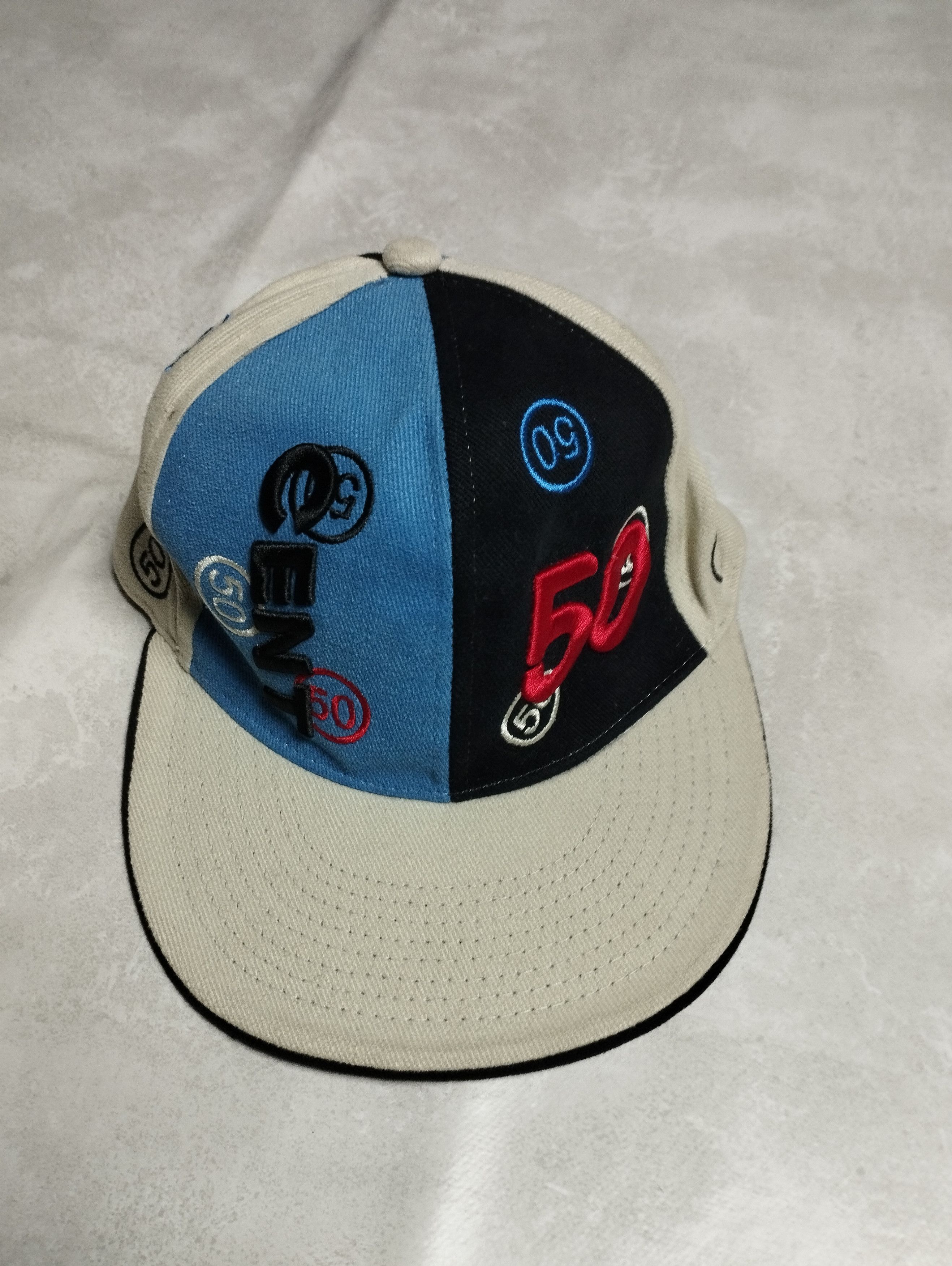 Vintage Vintage 50 Cent Multilogo 90s Hip Hop Snapback Cap | Grailed