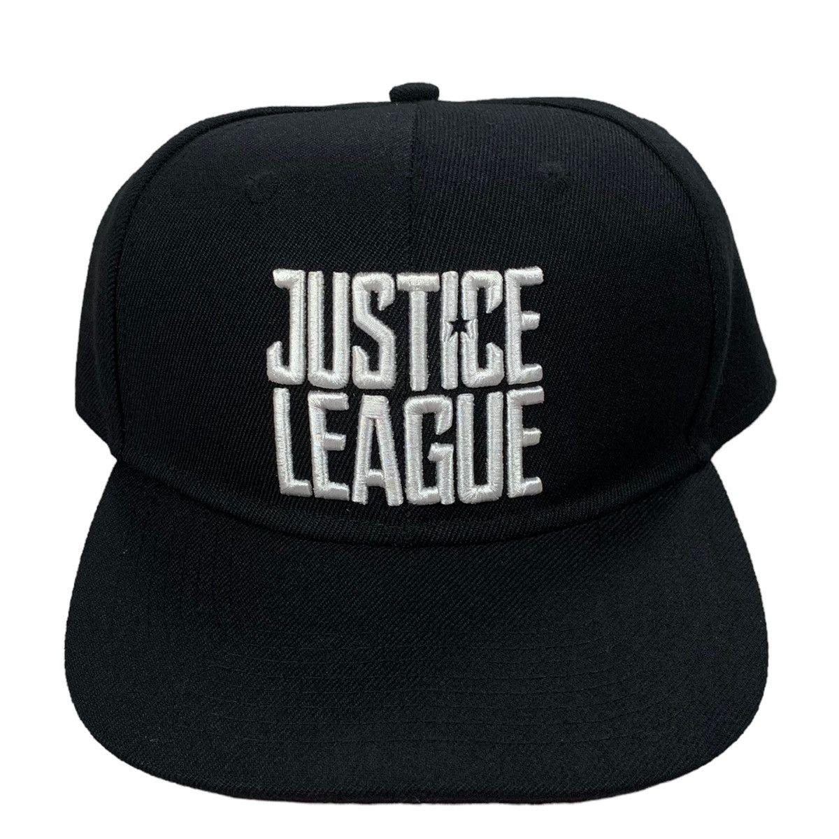 Dc Comics Justice League Black Character Brim Adjustable Snapback Hat ...