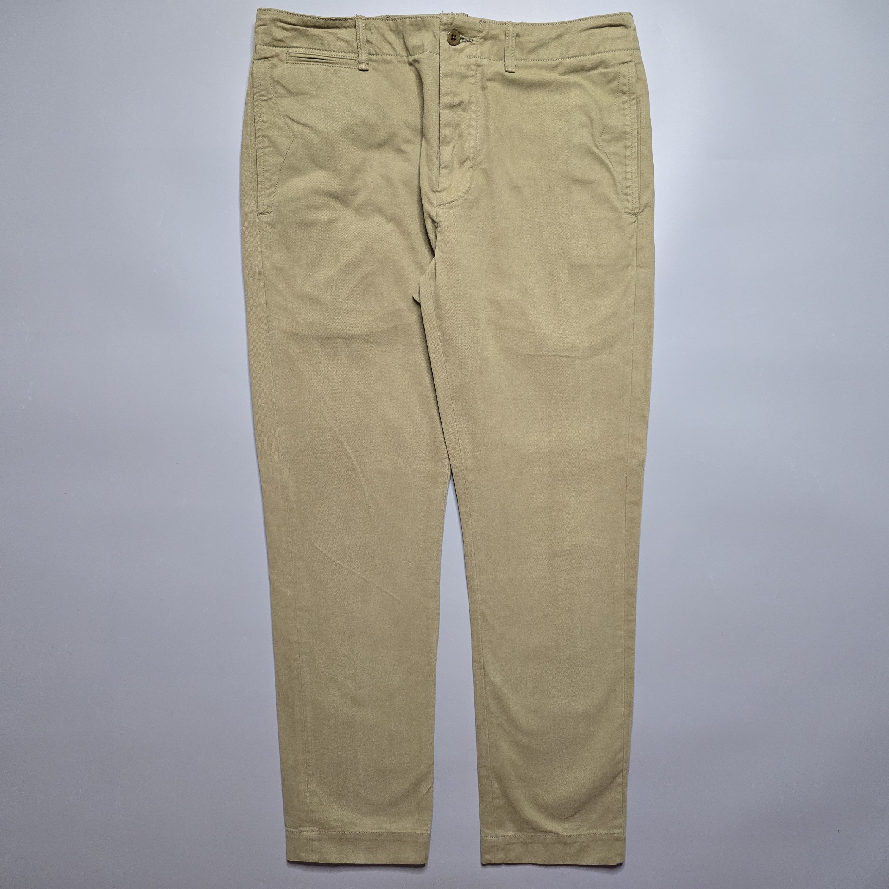 RRL Ralph Lauren RRL Ralph Lauren - Officer Chinos - Olive | Grailed
