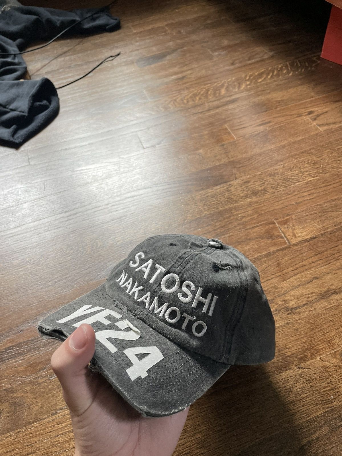 Kanye West RARE Satoshi Nakamoto YE24 hat | Grailed