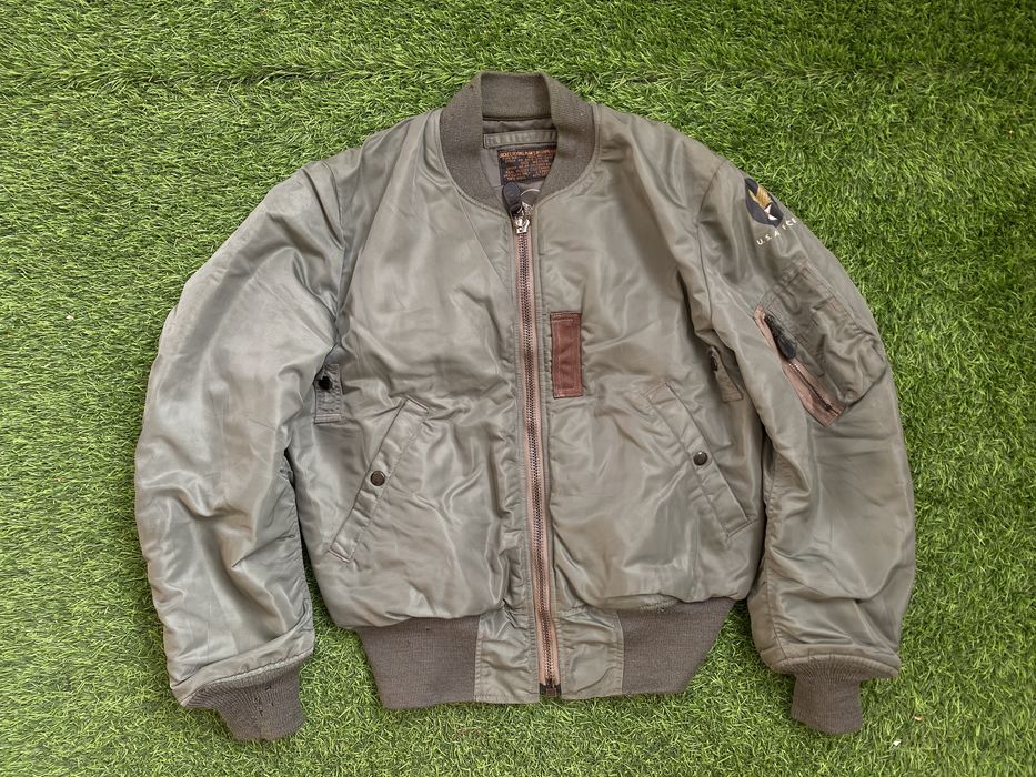 The Real McCoy's Vintage Real Mccoys Ma1 Bomber Flight Jacket | Grailed